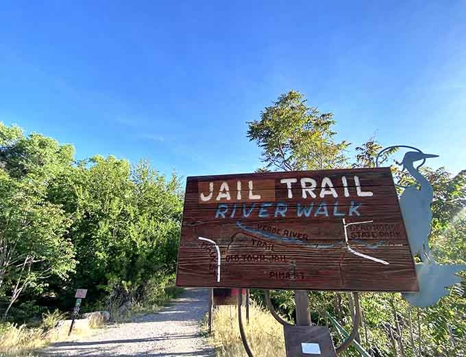 The Jail Trail proves that even Arizona's hiking paths have a sense of humor about their colorful past.