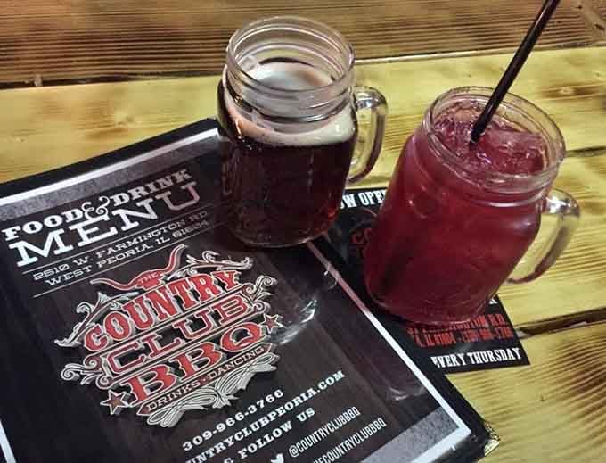 Mason jar drinks and a menu promising good times &ndash; sometimes the simple pleasures are the best pleasures in life.