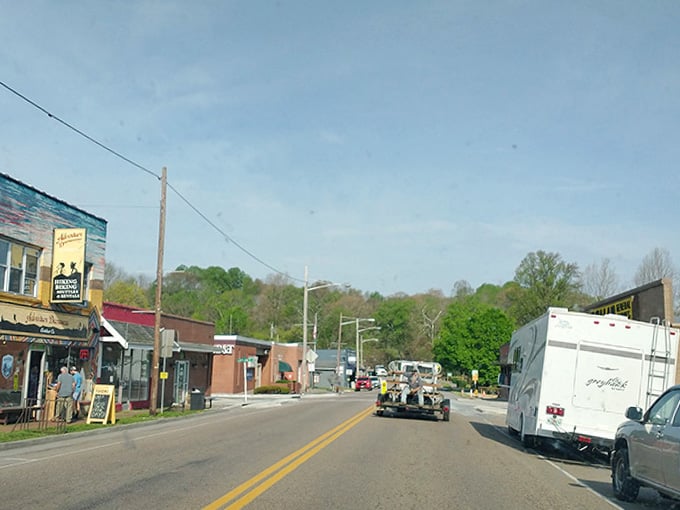 Small-town America at its finest, where the pace slows down and mountains frame every view down the road.