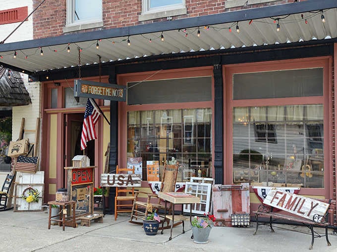Antique shops in century-old buildings are basically time machines that accept credit cards and don't require flux capacitors.
