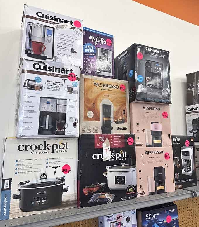 Cuisinart coffee makers and Crock-Pots stacked high&mdash;your kitchen's about to get a serious upgrade on a budget.