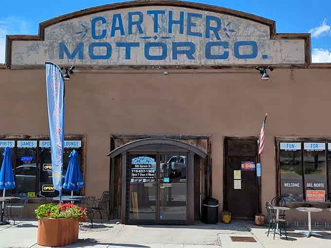 Carther Motor Co. transformed from automotive past to entertainment present, because adaptation beats extinction every time.