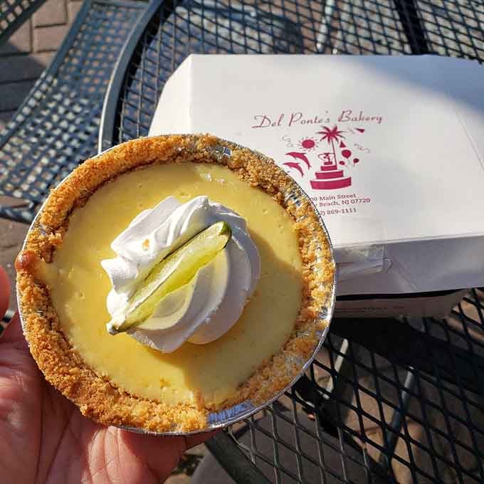 That graham cracker crust and silky filling create the kind of tartness that makes your taste buds stand up and applaud.