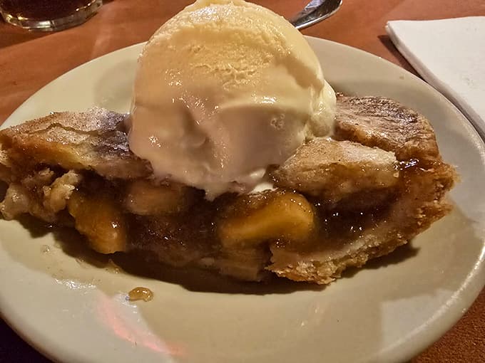 Apple pie &agrave; la mode with that lattice crust and golden filling tastes like autumn decided to move to the Panhandle permanently.