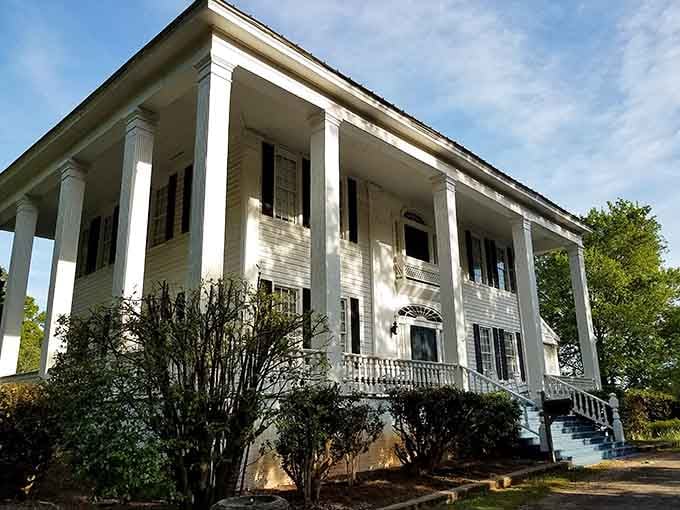 Southern elegance frozen in time, where porches were made for sipping sweet tea and solving world problems.