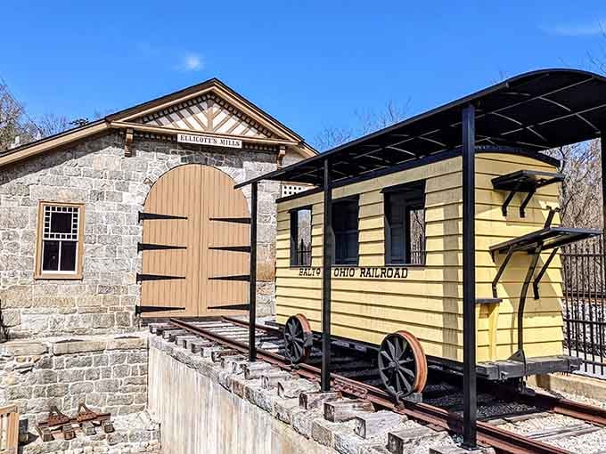 The B&O Station Museum preserves railroad history in a building that's older than your great-grandparents' wedding photos, probably.