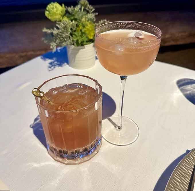 Two cocktails walk into a mountaintop bar, and suddenly your evening plans just got infinitely better.