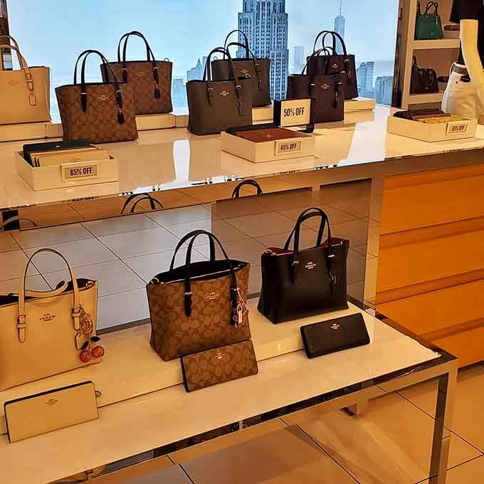 Those Coach bags sitting pretty at discount prices are basically begging to come home with you today.