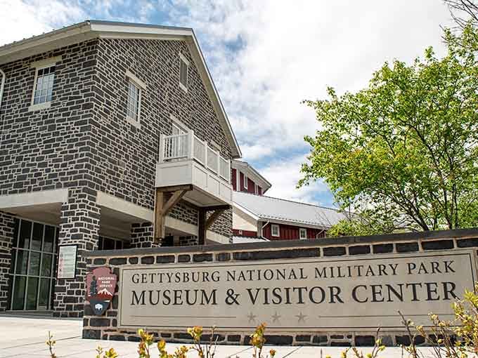 Your journey through one of America's most pivotal moments begins right here at this impressive facility.