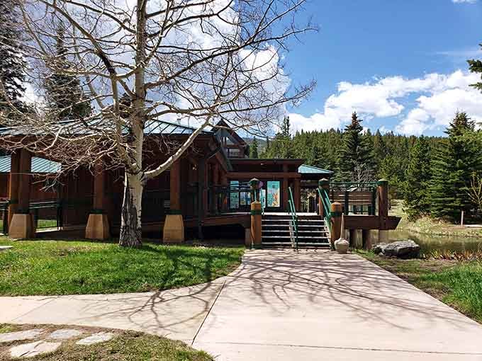 The visitor center: where helpful rangers turn your vague hiking plans into actual adventures worth remembering.