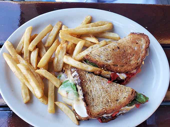 Grilled cheese elevated to art form, because sometimes simple comfort food deserves the spotlight it's earned.