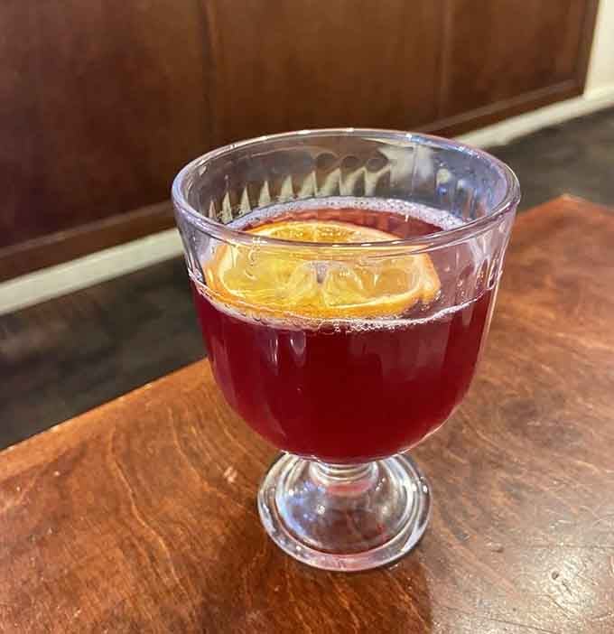 A refreshing sangria that pairs beautifully with brunch, because sometimes orange juice just doesn't cut it for celebrating the weekend.