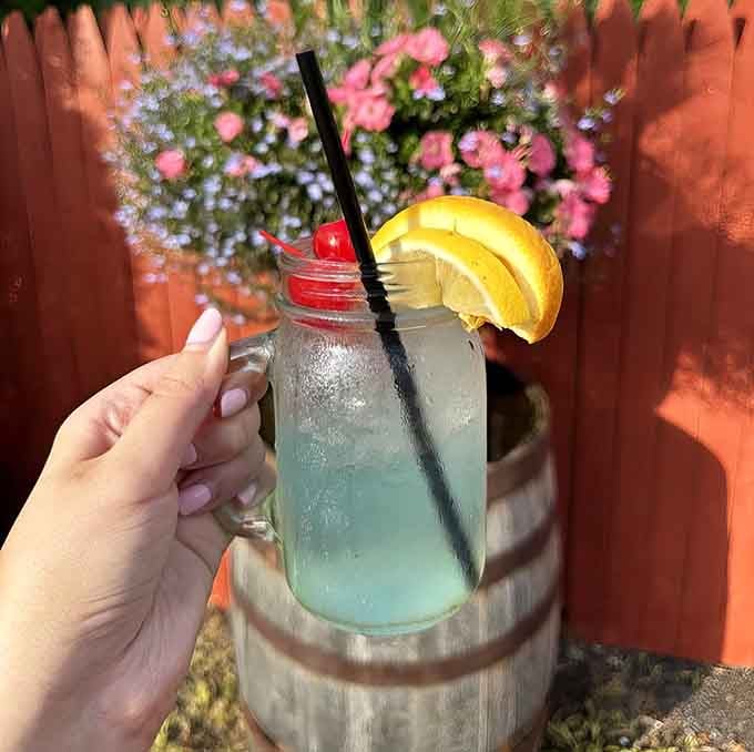 A refreshing moonshine cocktail that pairs surprisingly well with smoky meats and warm summer evenings outside.