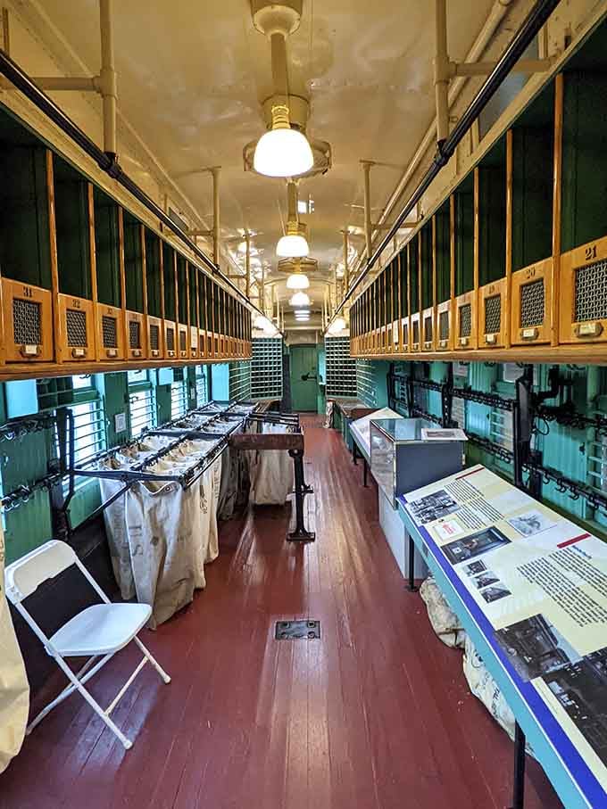 Step inside rail history at Historic RailPark, where vintage compartments and exhibits bring classic train travel memories alive.