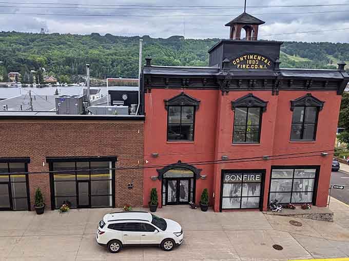 The old fire station got a delicious second life, because historic buildings deserve happy endings too.