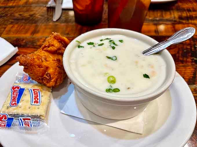 A bowl of creamy chowder that'll warm your soul, even in Florida's perpetual summer.