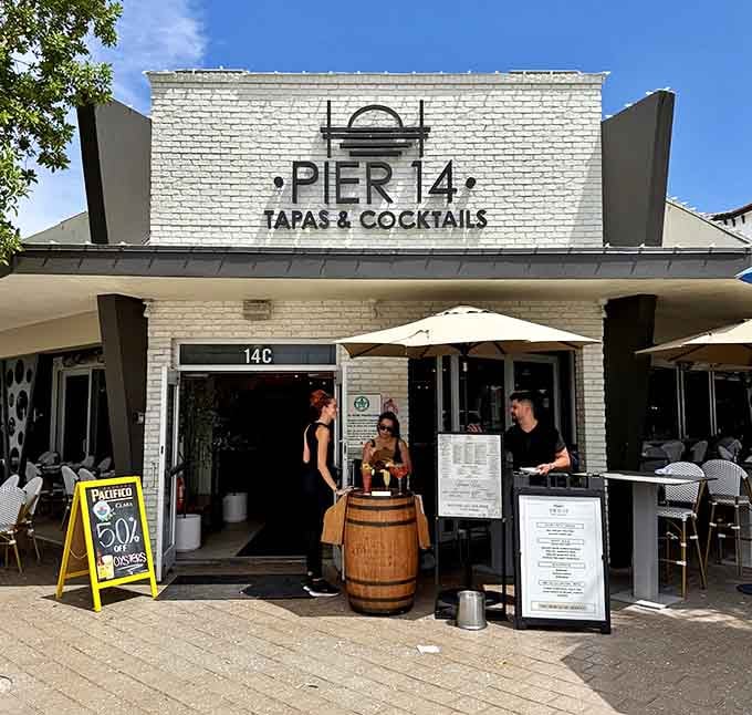 Tapas and cocktails with a side of people-watching: basically the perfect afternoon in one convenient location.