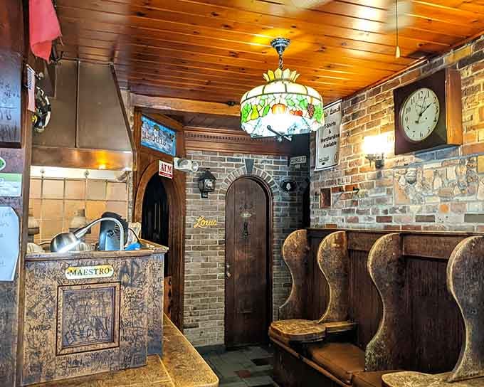 Those wooden booths have absorbed more lunch conversations than a diner in a Springsteen song ever could.