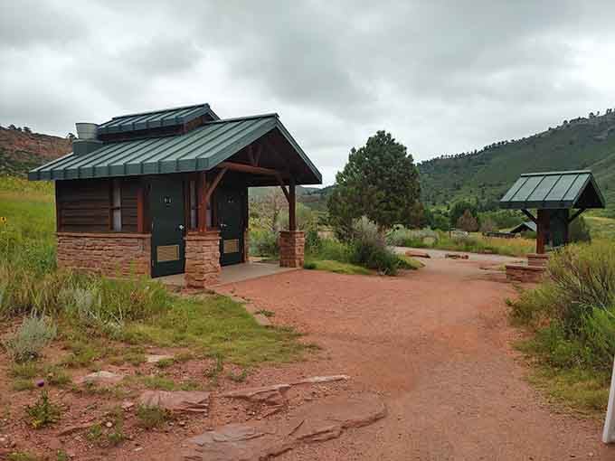 Trail views like this make you understand why people willingly wake up before sunrise to hike.