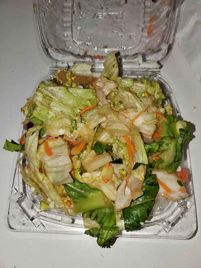 Even the salad gets the Marion's treatment: fresh, generous, and ready to make you feel virtuous before the pizza arrives.