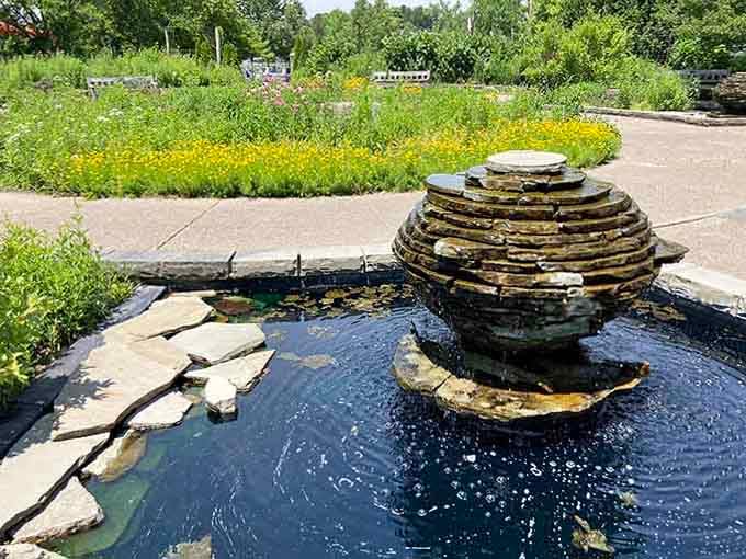 Water features that make you want to toss in a penny and wish for eternal garden access.