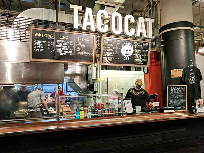 Tacocat spelled backwards is still Tacocat, and either way, those tacos are calling your name right now.