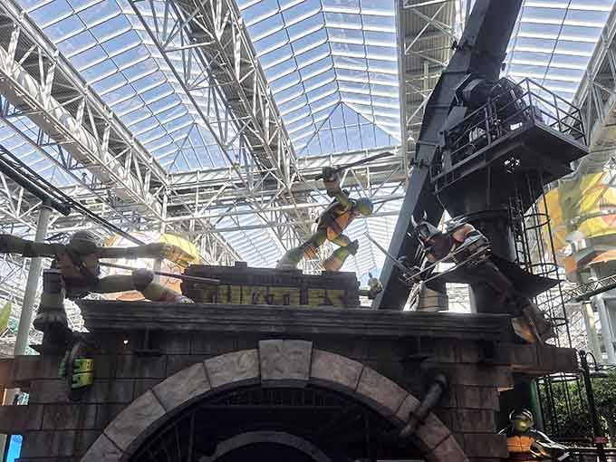 The Teenage Mutant Ninja Turtles Shell Shock: because nothing says "cowabunga" quite like controlled chaos on rails.