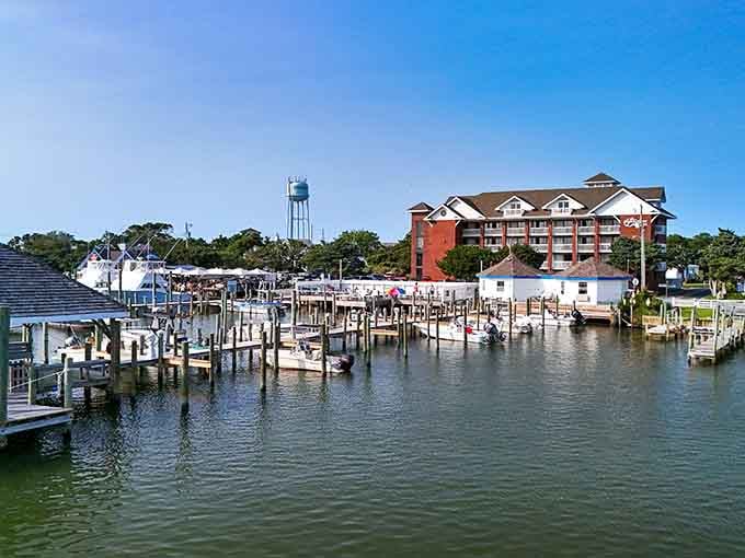 Anchorage Inn & Marina sits pretty where boats bob gently and stress simply floats away with the tide.