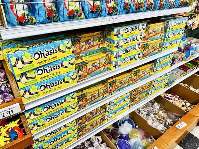 Coconut patties stacked like edible treasure, ready to transport you straight back to simpler, sweeter times.