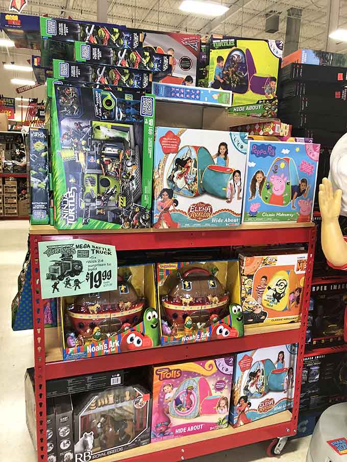 From Teenage Mutant Ninja Turtles to Peppa Pig, childhood joy at prices that won't traumatize your credit card statement.