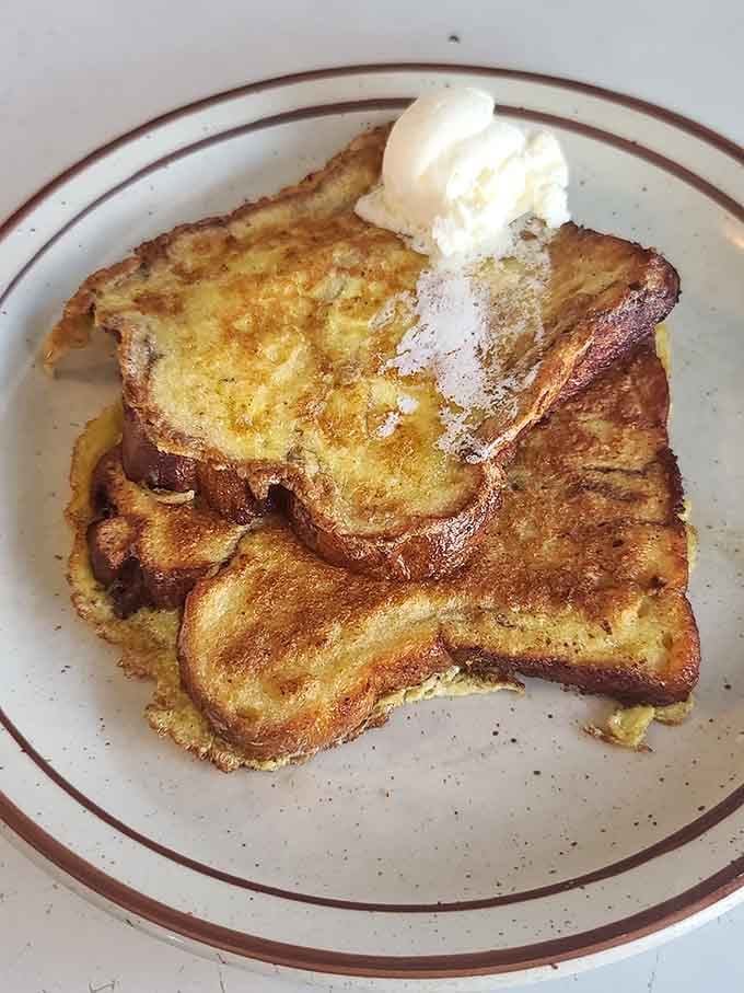 French toast with a pat of butter melting slowly on top&mdash;this is what Sunday mornings were invented for, friends.