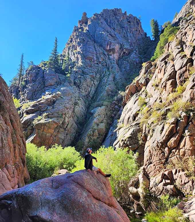 Rock formations that look like they were designed by an artist who really understood dramatic lighting and composition.