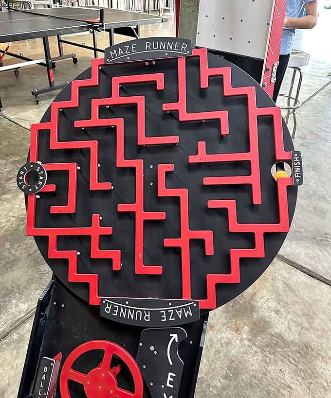 Maze Runner brought to three-dimensional life, proving some games work better when you can actually touch them.