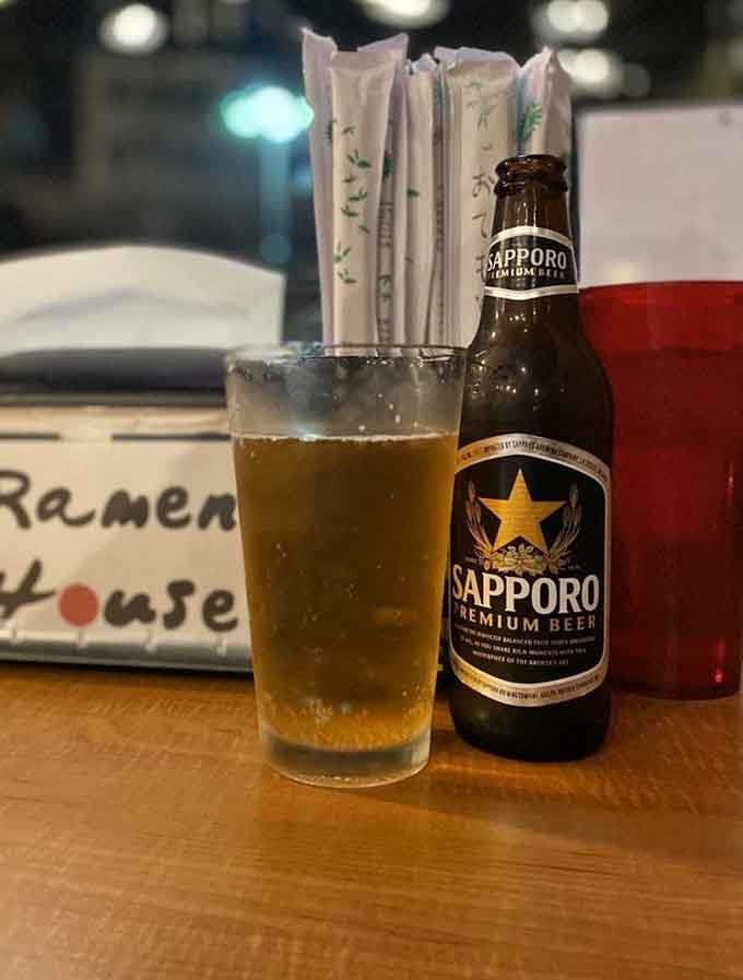 Sapporo pairs perfectly with ramen, because some traditions exist for very good reasons worth honoring always.