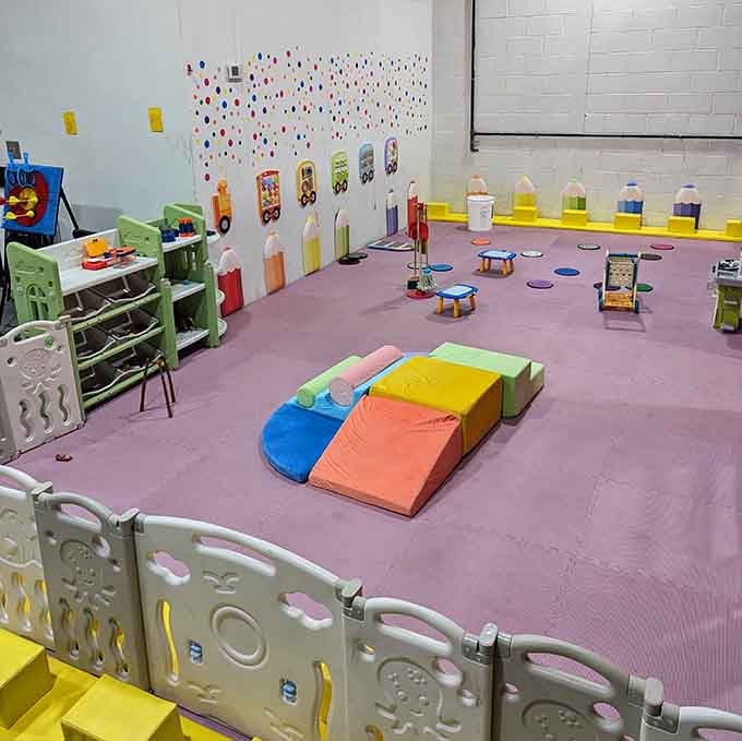 Modern family entertainment centers offer activities that keep visiting grandkids happily occupied during their summer visits.