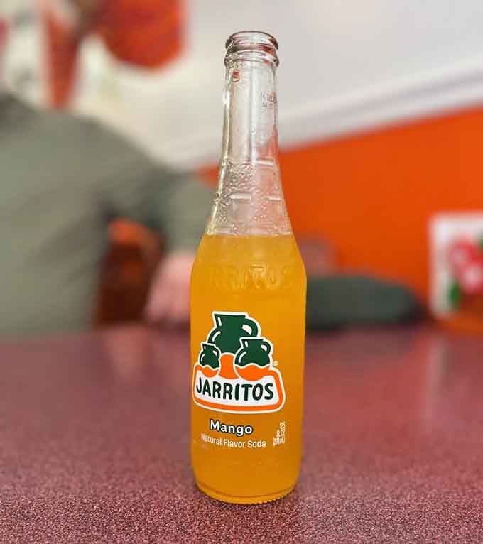 Jarritos mango soda is the sweet, fizzy companion your authentic Mexican meal has been waiting for all along.