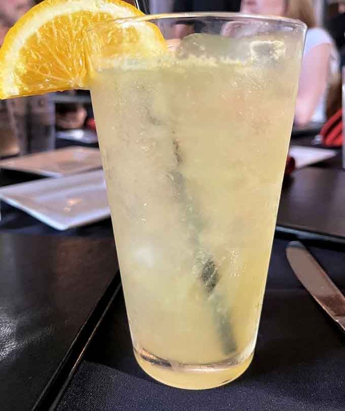 That Orange Crush looks like summer vacation decided to become a beverage and succeeded brilliantly.