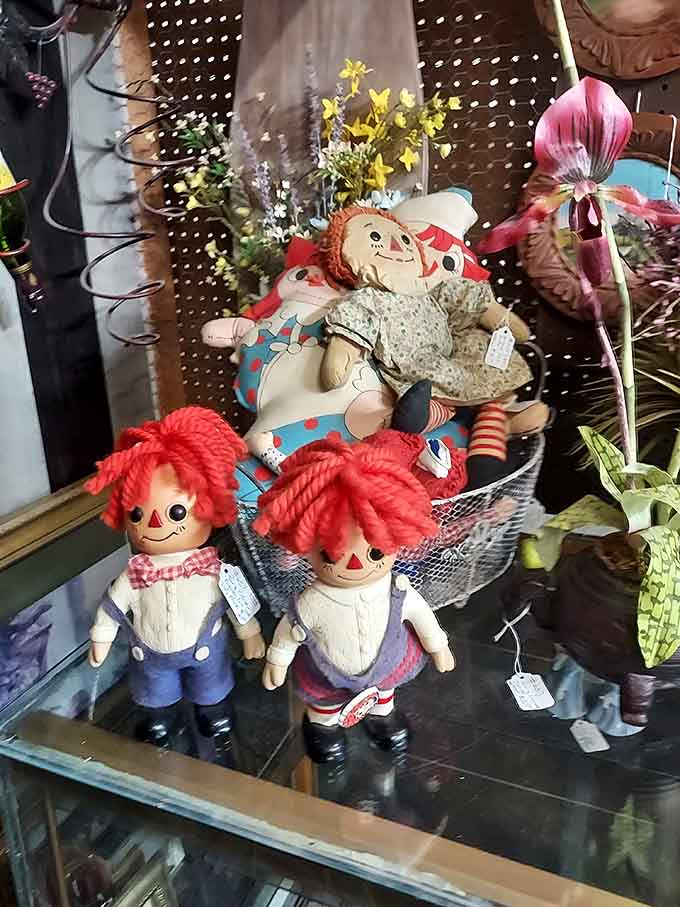Classic Raggedy Ann dolls bring back memories of simpler times when toys didn't need batteries or Wi-Fi connections to entertain.