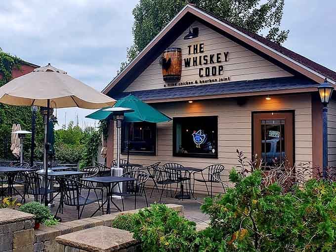 When a place calls itself The Whiskey Coop, you know they're not messing around about their commitment to good times and great food.