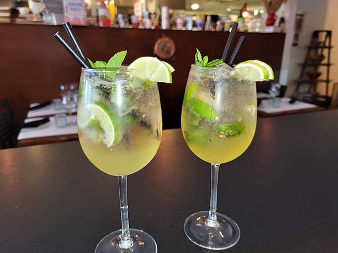 Mojitos so refreshing they'll make you forget you're in Florida and not lounging on some Mediterranean coastline.