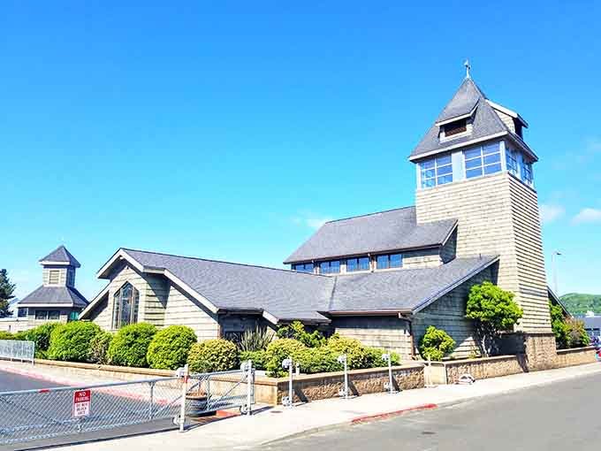 This stunning church architecture adds character to your antiquing route, reminding you that beauty comes in many forms throughout Seaside.