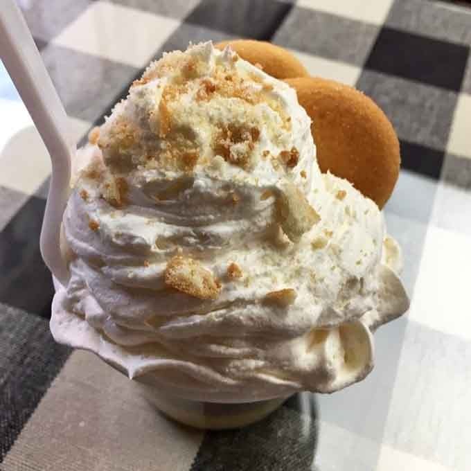 Banana pudding topped with vanilla wafers: the sweet ending every barbecue feast deserves and demands.