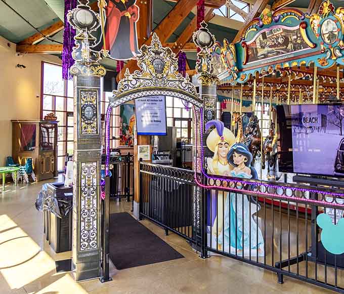The ornate entrance arch promises magic, and unlike most promises these days, it actually delivers.