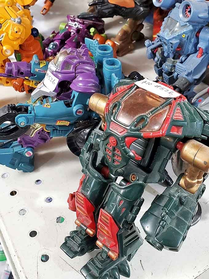 Vintage robot toys that remind us when playtime required imagination, not Wi-Fi passwords or charging cables.