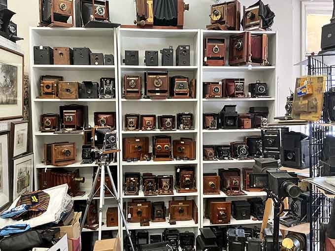 The Camera Heritage Museum celebrates photography back when taking a picture required actual commitment and physical effort.