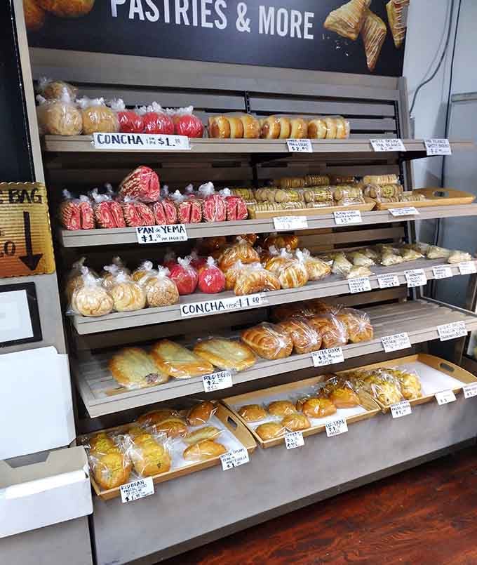 Conchas and pastries that prove baked goods are the universal language of deliciousness and morning happiness everywhere.
