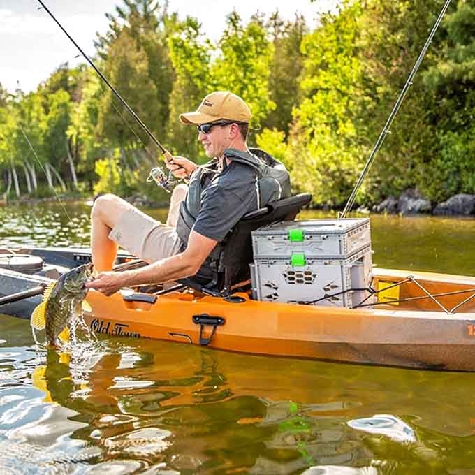 When the fish are biting and the scenery's this good, you've basically won the lottery.