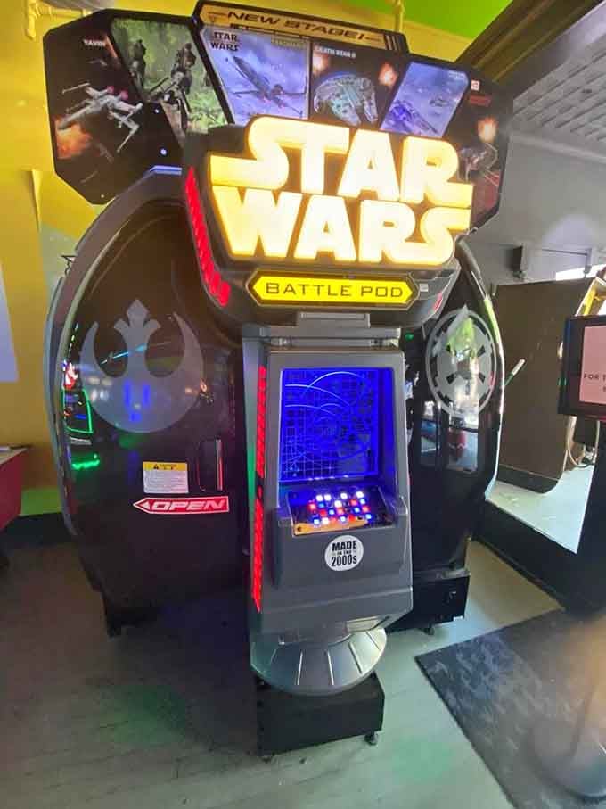 The Star Wars Battle Pod makes you feel like a rebel pilot without the actual danger.