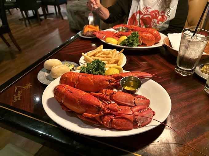 These lobster tails are so generously sized, they make regular portions look like they're on a diet.