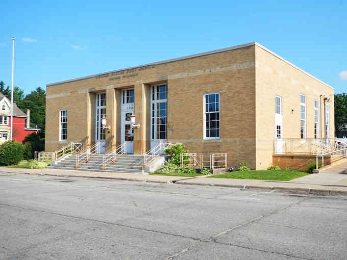 The Viroqua Public Library's classic architecture reminds us that communities once built temples to knowledge and gathering.